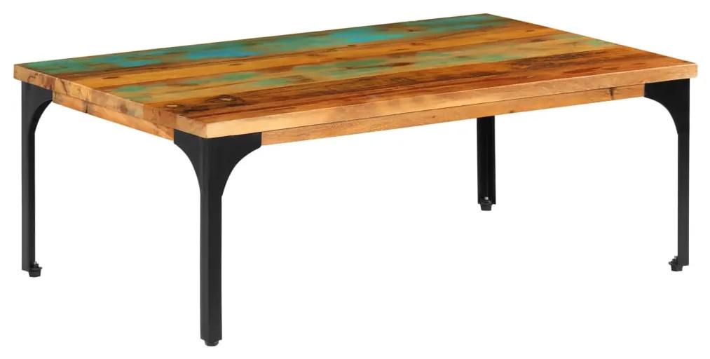 Konferenční stolek 100 x 60 x 35 cm masivní recyklované dřevo,  247322