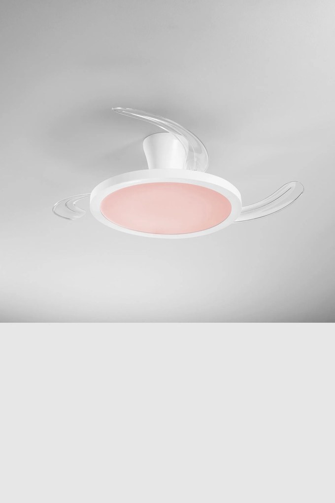 FAN LED-CONDOR-BCO Stropní svítidlo Condor bílý LED ventilátor 40 W, 4050 lm, CCT stmívatelné s RGB, digitální ovládání s RF dálkovým ovladačem, 24 - FANEUROPE