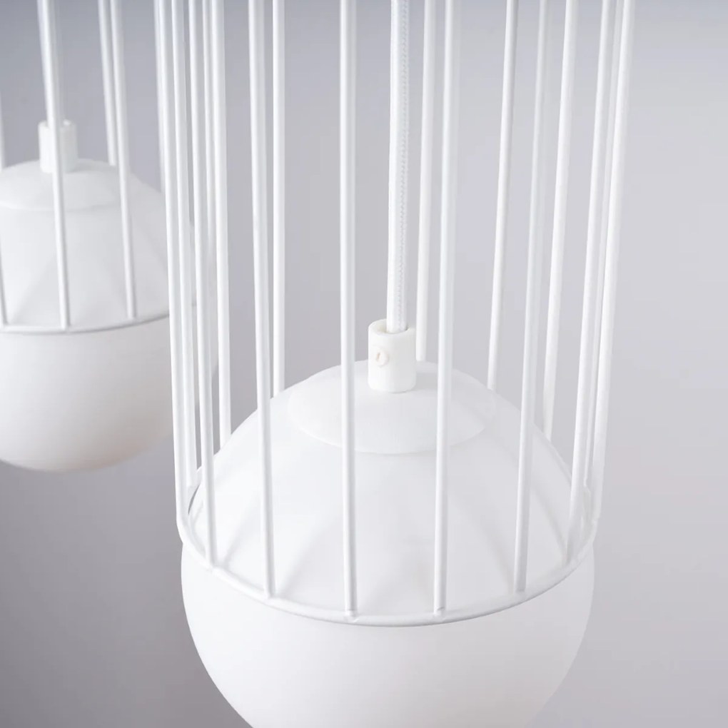 Sollux Lighting Závěsné svítidlo BRINA 3L bílé