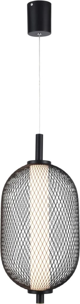 Závěsná LED lampa Puma 15 cm oválná
