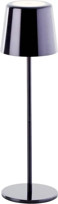 Brilliant G40939/76 Stolní AKU lampa XAANA černý chrom USB-C , CCT