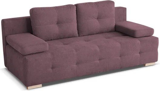 Eka Pohovka UBI, 197 cm Barva látky: Růžová (Kronos 29)