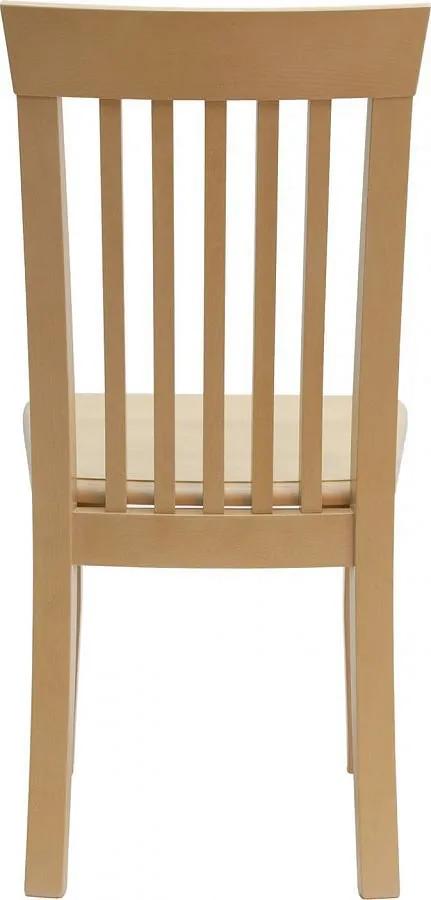 Bradop Dřevěná jídelní židle KLÁRA Z06 buková | Provedení: HE - MERANO HNĚDÁ