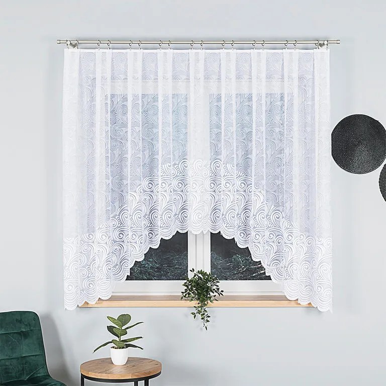 Žakárová záclona KINGA 300 x 160 cm