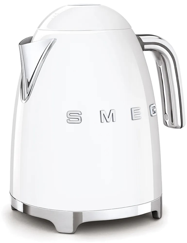 Rychlovarná konvice Smeg 50's style KLF03WHEU / 2400 W / 1,7 l / lesklá bílá