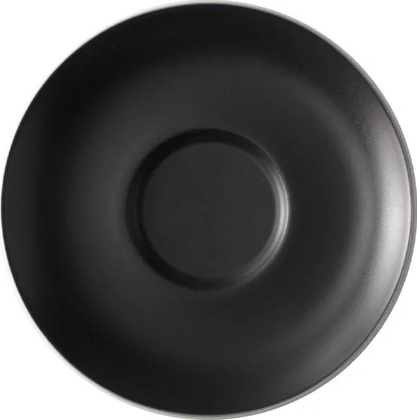 Kávový set 12 ks — Elements Yin & Yang black - W0225