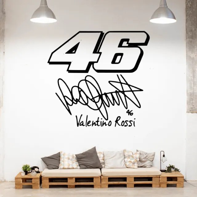 Samolepka Valentino Rossi 46