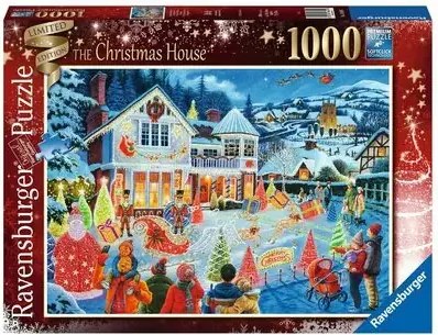 Ravensburger Vánoční dům / 1000 dílků / od 14 let