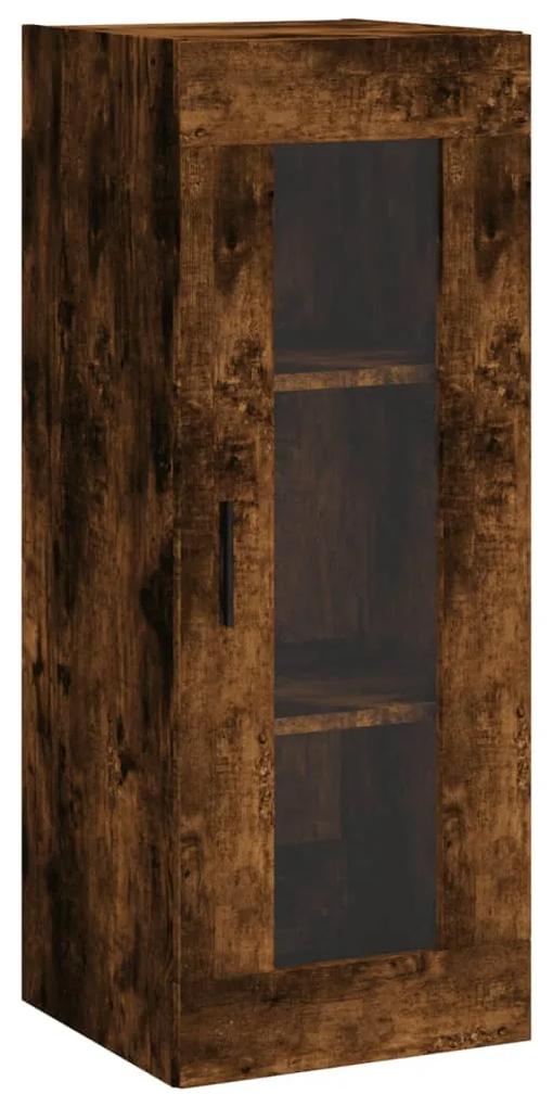 Skříň highboard kouřový dub 34,5 x 34 x 180 cm kompozitní dřevo,  3199190