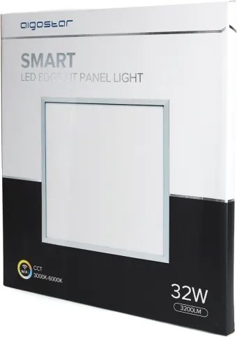 Aigostar - LED Stmívatelný podhledový panel 32W/230V Wi-Fi 60x60 cm