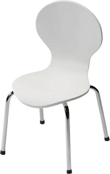 Dětská bílá židle DAN-FORM Denmark Child