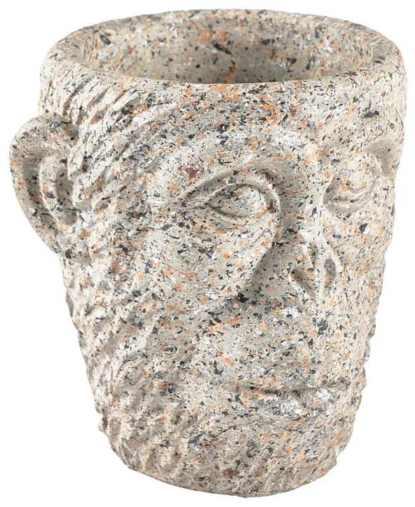 Villa Collection Cementový květináč Calbe Gorila 19 cm