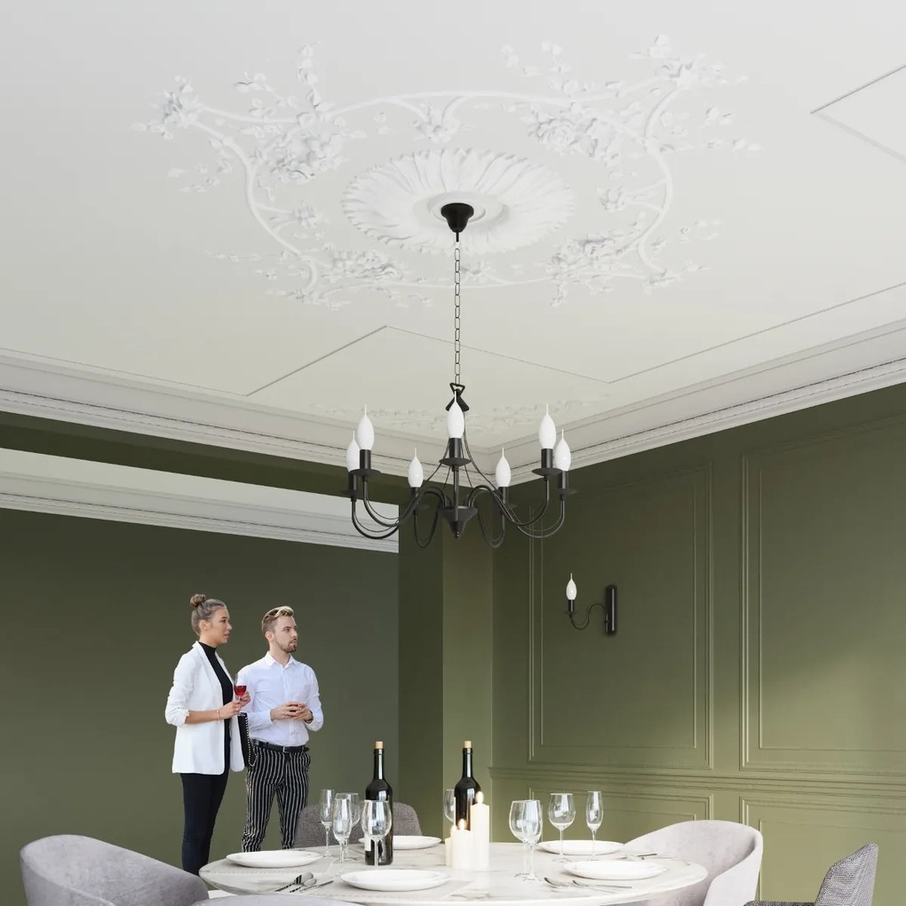 Sollux Lighting Lustr MINERWA 7 černý