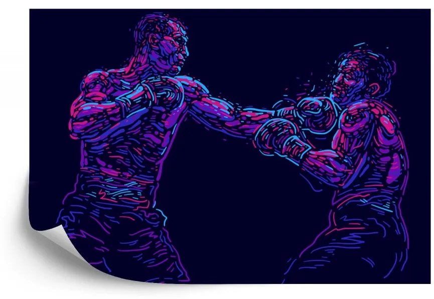 Fototapeta Abstraktní Boxer Omyvatelný vlies 135x90