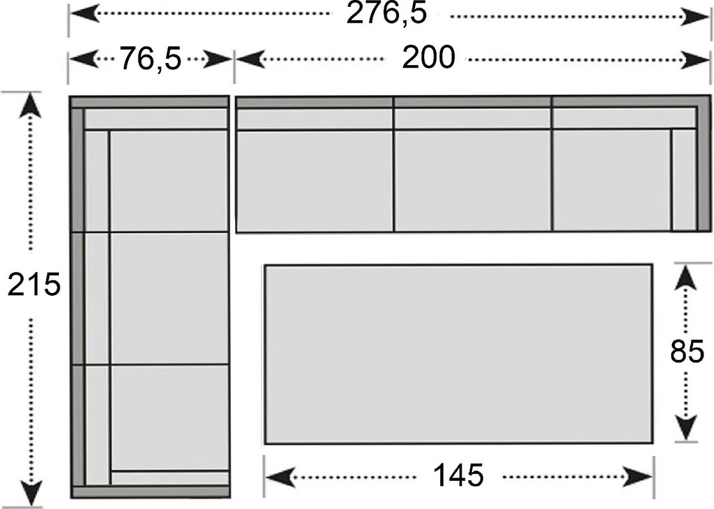 DOPPLER Luxusní hliníková sestava HAWAII