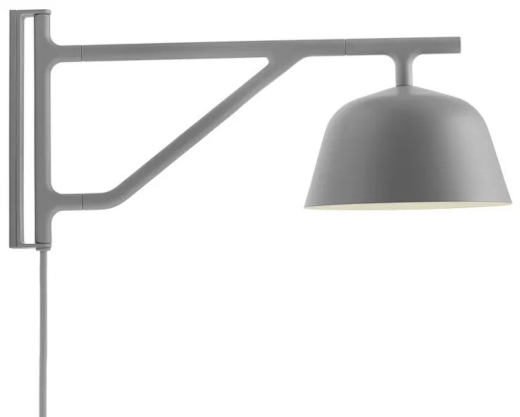 Muuto Nástěnná lampa Ambit, grey 15313
