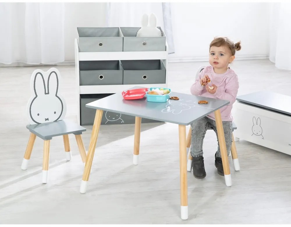 Set dětského nábytku 3 ks Miffy – Roba
