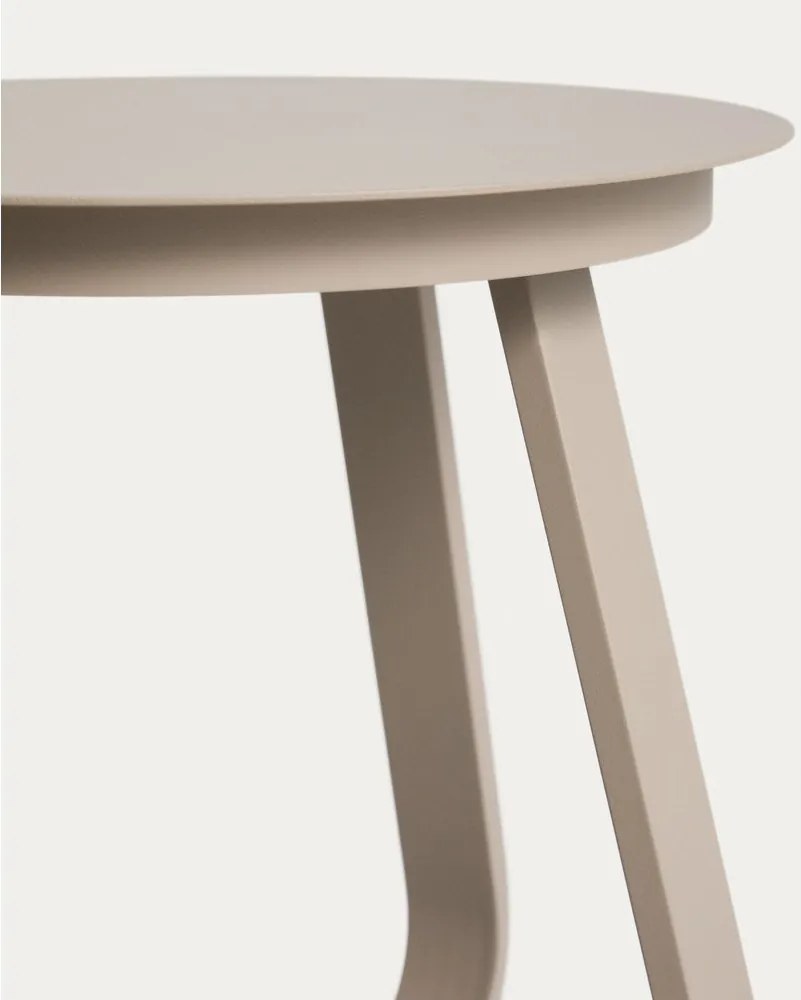 Kovový kulatý zahradní stolek ø 48 cm Tamaris – Kave Home