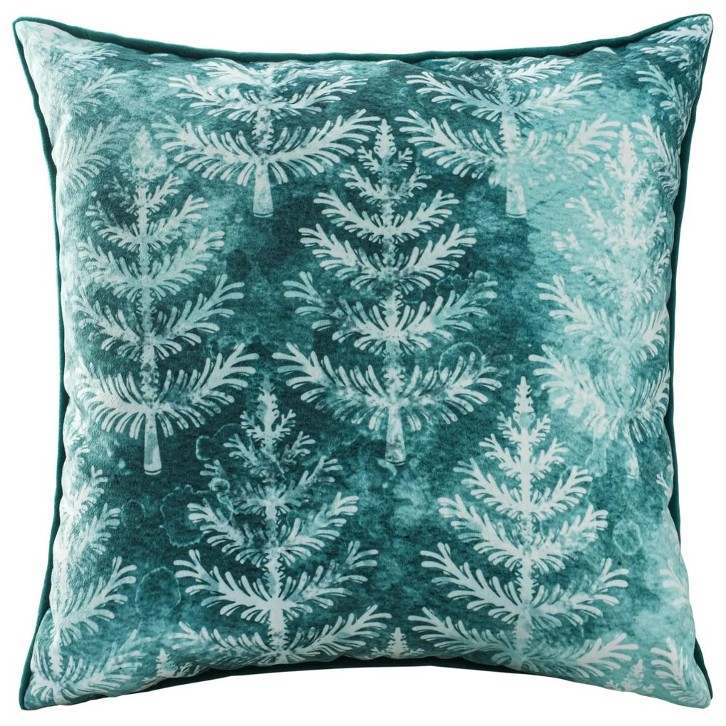 DEKORAČNÍ POVLAK NA POLŠTÁŘ CONIFER 43X43 CM VZOROVANÁ