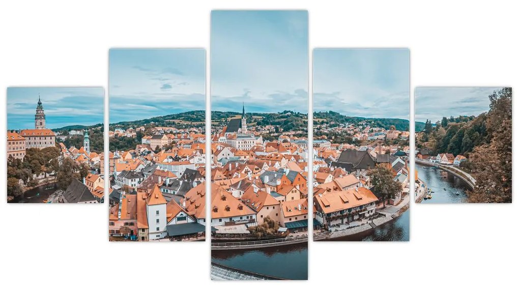 Obraz - Český Krumlov (125x70 cm)