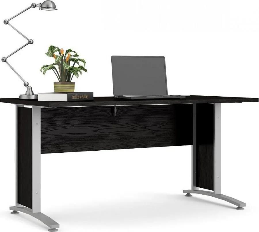 Falco Kancelářský psací stůl Office 402/437 černá/silver grey