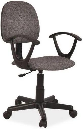 Kancelářská otočná židle Q-149  - šedá