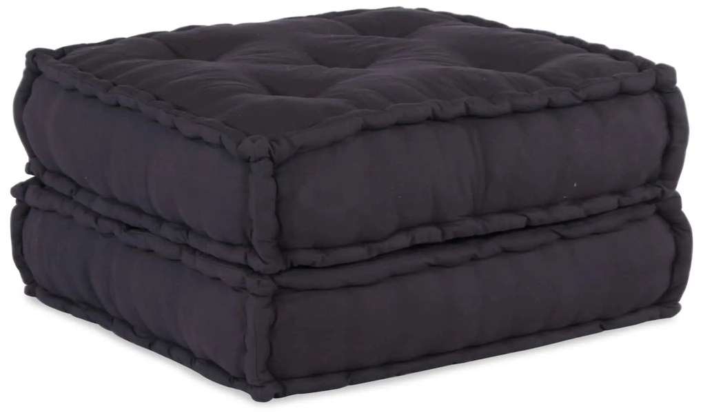 Modulová pohovka 2 ks Textil Antracitová 140 x 70 x 36 cm 3315070