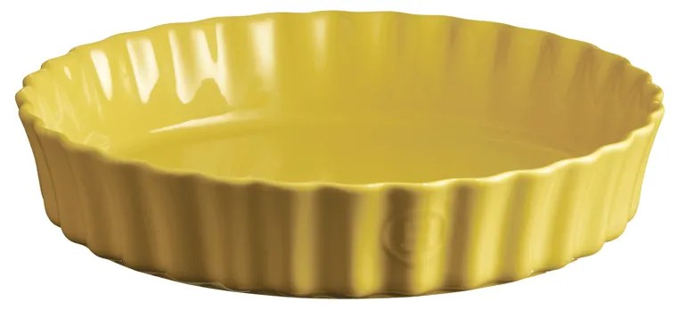 Emile Henry hluboká koláčová forma, Ø 28 cm, žlutá Provence