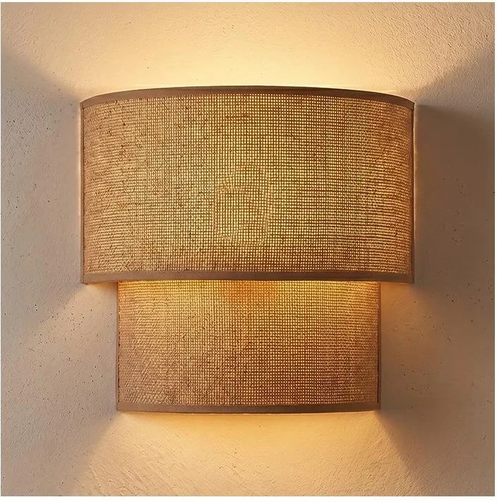 Brilagi - LED Nástěnné svítidlo BOHO ECO 1xE27/10W/230V béžová