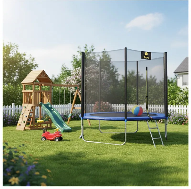 Velaco Zahradní trampolína s ochrannou sítí 10FT SKY 305