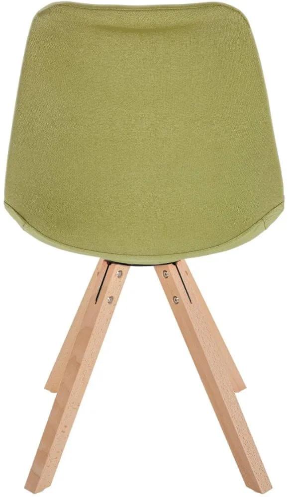 Bhm germany Jídelní židle Sofia II, textil, zelená