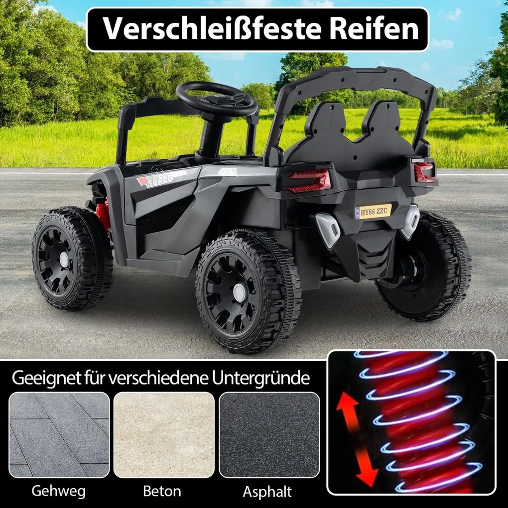 Costway Dětské 12 V elektrické auto s dálkovým ovládáním Electric