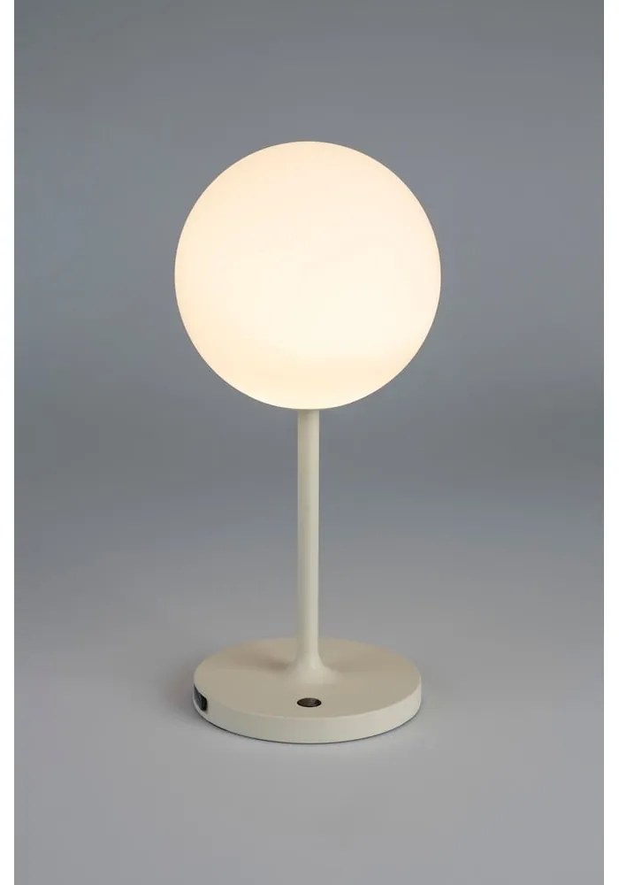 Krémová stmívatelná stolní lampa (výška 33 cm) Hub – White Label