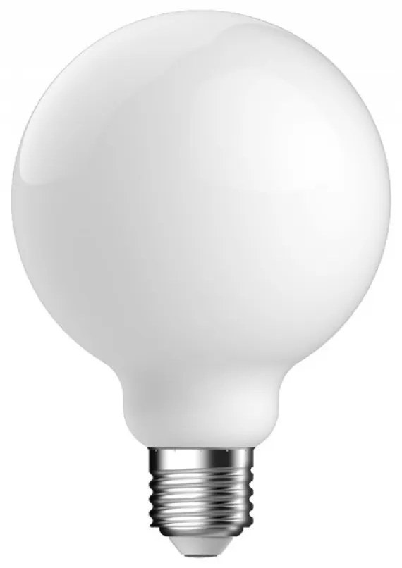 LED žárovka Nordlux Filament E27, 8 W, mléčná