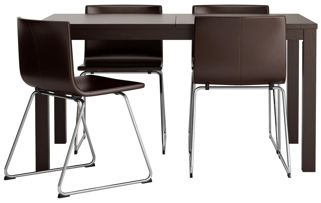 Stůl a 4 židle BJURSTA / BERNHARD | BIANO