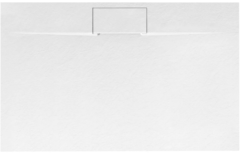 Rea Bazalt Long, SMC obdélníková sprchová vanička 100x80 cm, bílá, REA-K3320