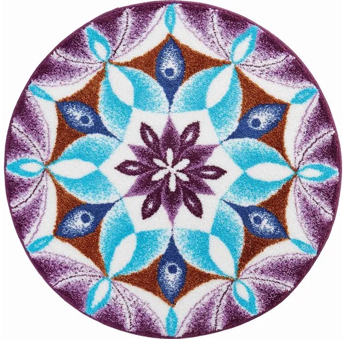 GRUND VDĚČNOST Mandala kruhová fialová průměr 100 cm