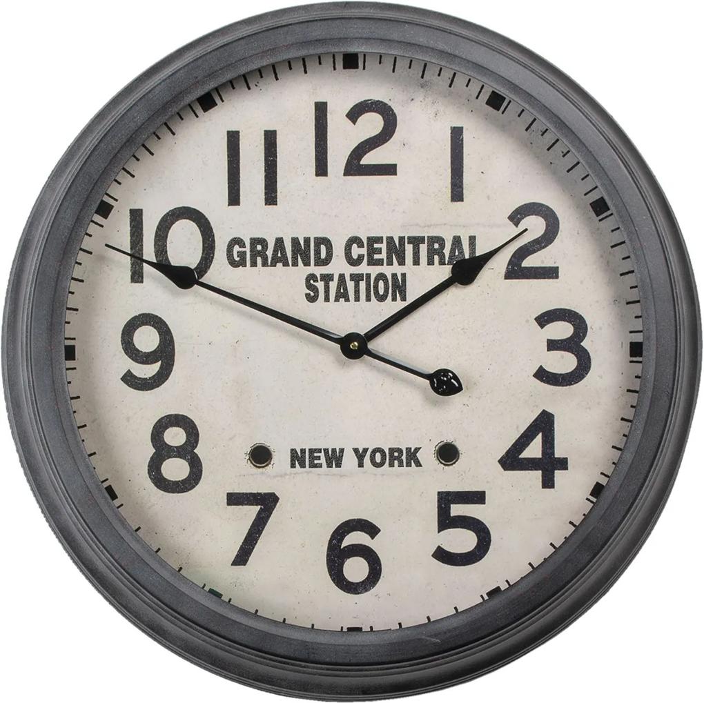 Nástěnné hodiny Grand central station New York - Ø 64*11 cm | BIANO