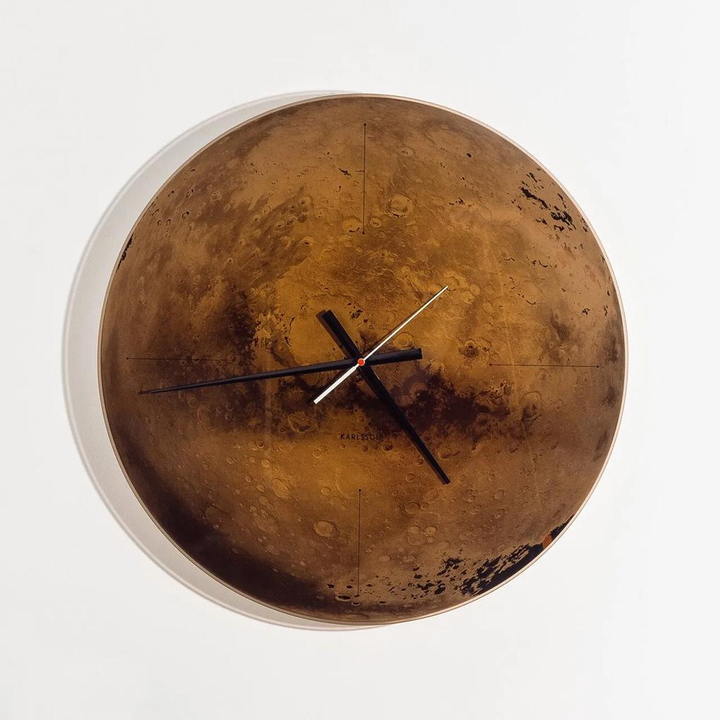 KARLSSON Nástěnné hodiny Mars ∅ 60 cm