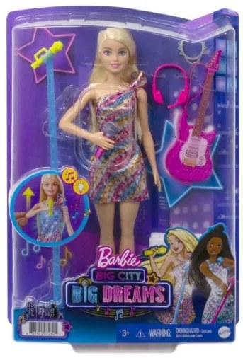 Mattel Barbie Zpěvačka se zvuky