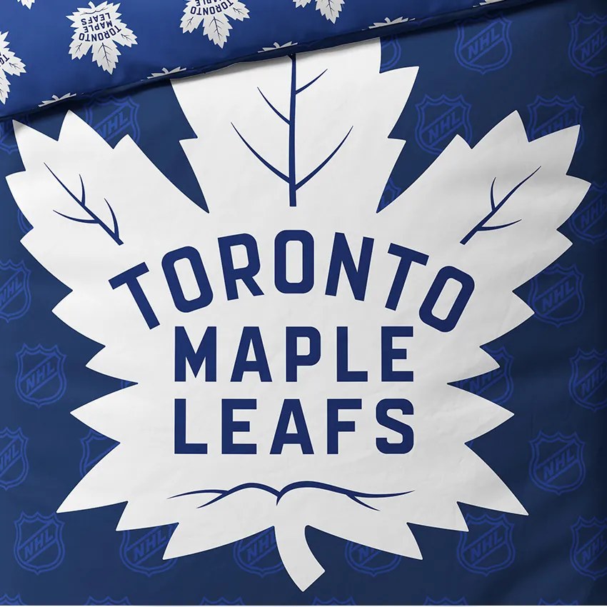 Hokejové povlečení NHL Toronto Maple Leafs Shields Velikost: 140x200 + 70x90 cm