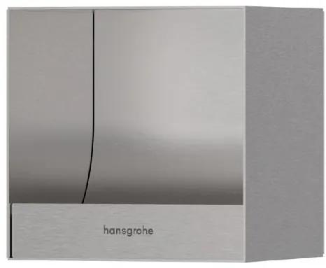 Hansgrohe XtraStoris Original - Vestavný držák toaletního papíru, kartáčovaná ocel 56065800
