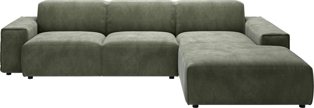 XXXLutz ROHOVÁ SEDAČKA, textil, zelená Livetastic - Sedací soupravy - 001581035521