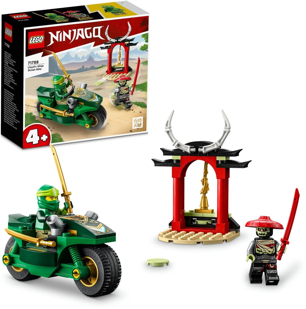 Lego stavebnice lego ninjago 71788 lloydova nindža motorka