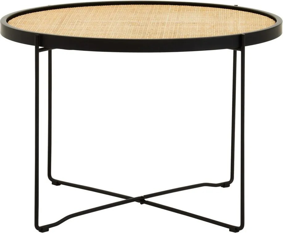 Ratanový kulatý konferenční stolek v přírodní barvě ø 60 cm Depok – Premier Housewares