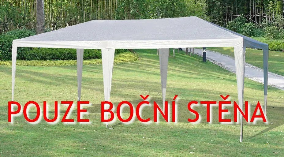 2 ks boční stěna k párty stanu R06824, bílá, s oknem