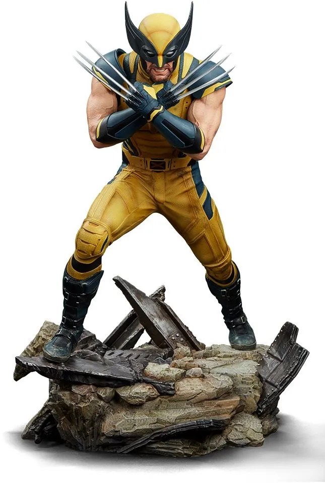 Figurka marvel - deadpool and wolverine - wolverine - legacy replica 1/4