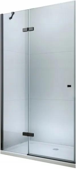 Sprchové dveře MEXEN ROMA černé 70 cm