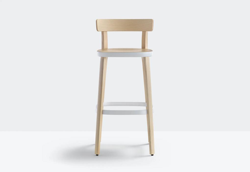 Dřevěná barová židle FOLK 2936/2937