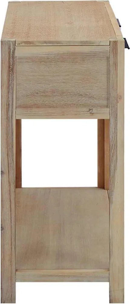 Konzolový stolek 82 x 33 x 73 cm masivní akáciové dřevo 245684
